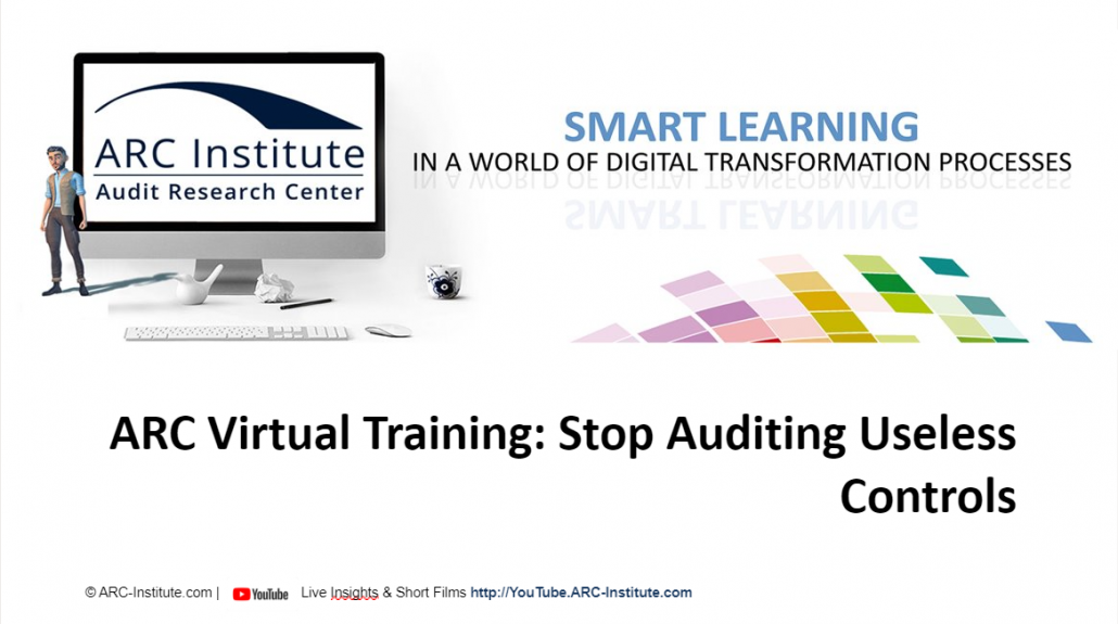 Stop Auditing Useless Controls - Audit Research Center