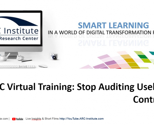 Stop Auditing Useless Controls - Audit Research Center